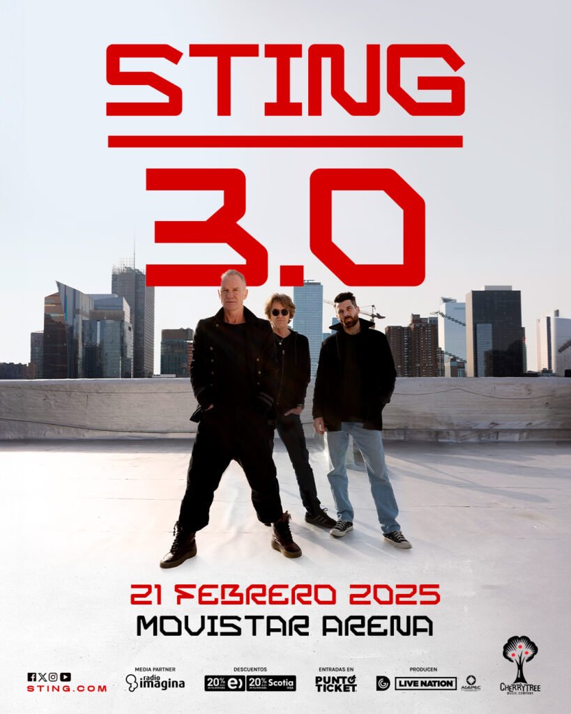 STING en Movistar Arena | setlist.cl