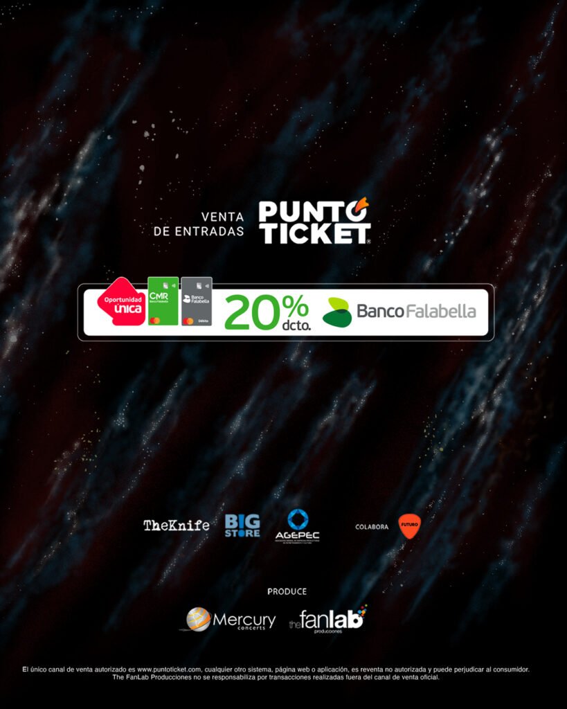 Guns N’ Roses en Chile | Mapa, Precios y todo lo que necesitas saber ...