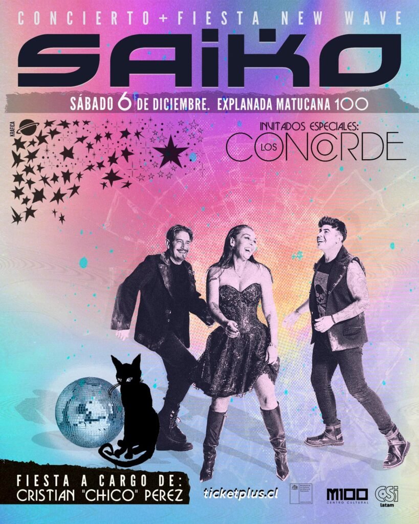 Saiko celebra 25 años de historia con show especial en Matucana 100 ...